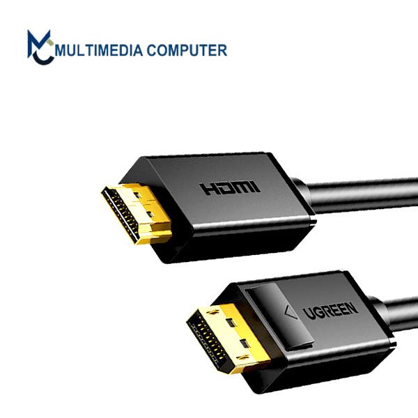 UGREEN DP101 DP MALE TO HDMI MALE CABLE - 1.5M