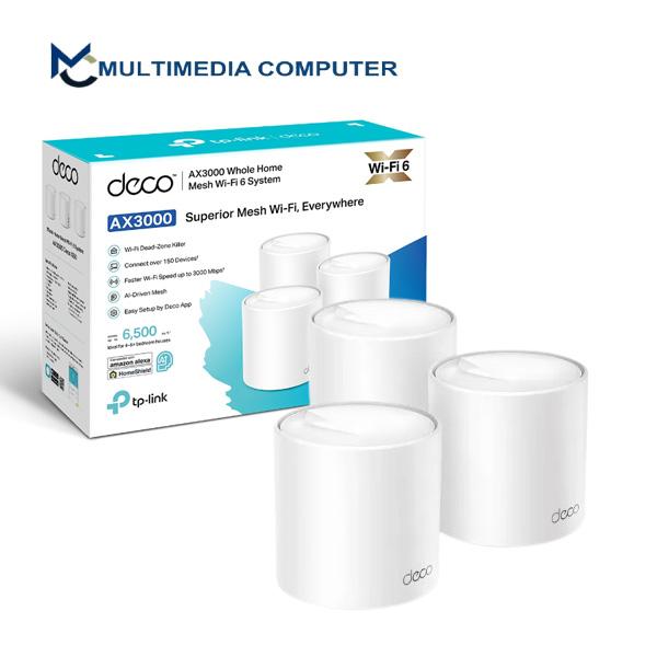 TP-LINK DECO X50 AX3000 DUAL BAND MESH ROUTER (3-PACK)